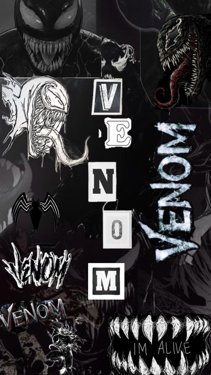 Venom Collage Wallpapers - Wallpaper Cave