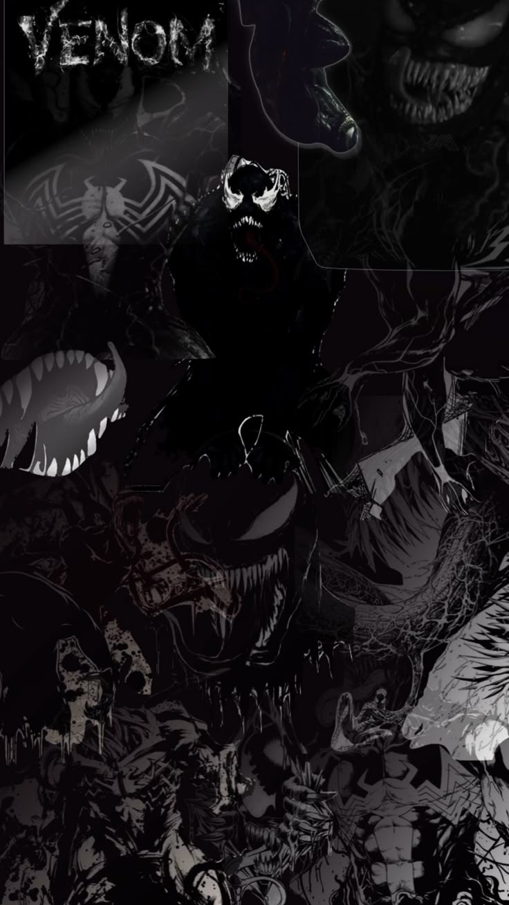 Venom Collage Wallpapers - Wallpaper Cave