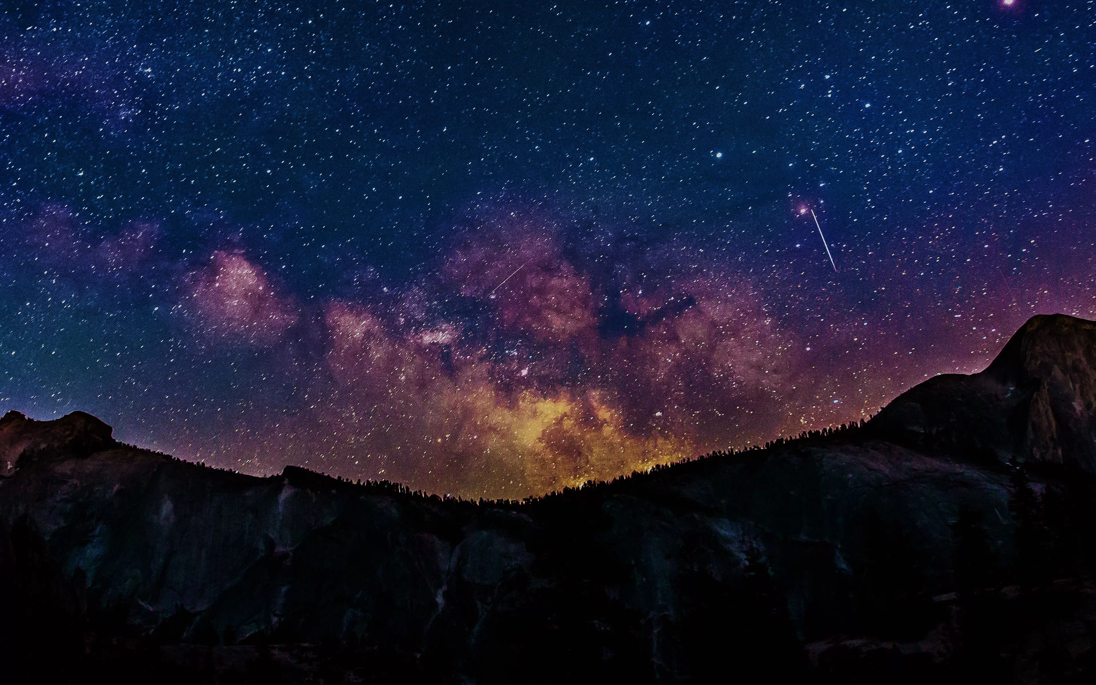 Night Sky Laptop Wallpapers - Wallpaper Cave