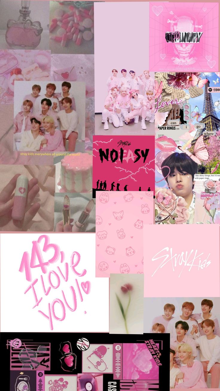 Stray Kids Pink Wallpapers - Wallpaper Cave