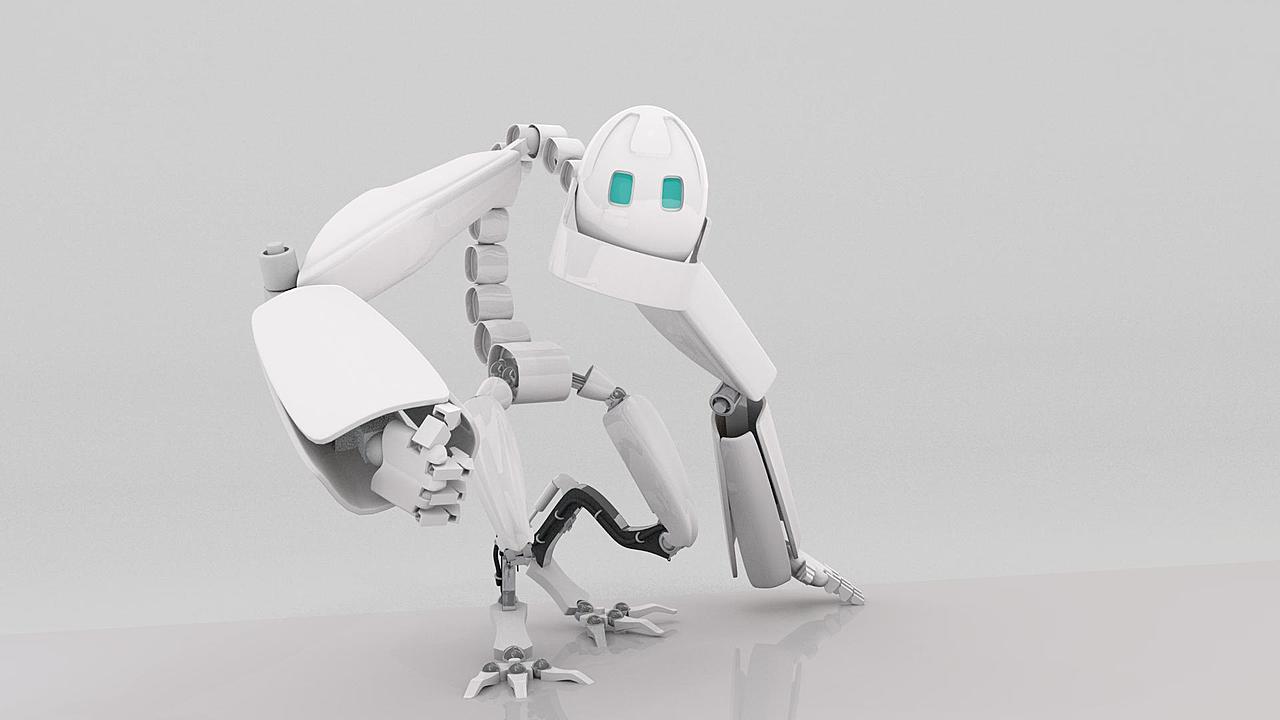 White Robot Wallpapers - Wallpaper Cave