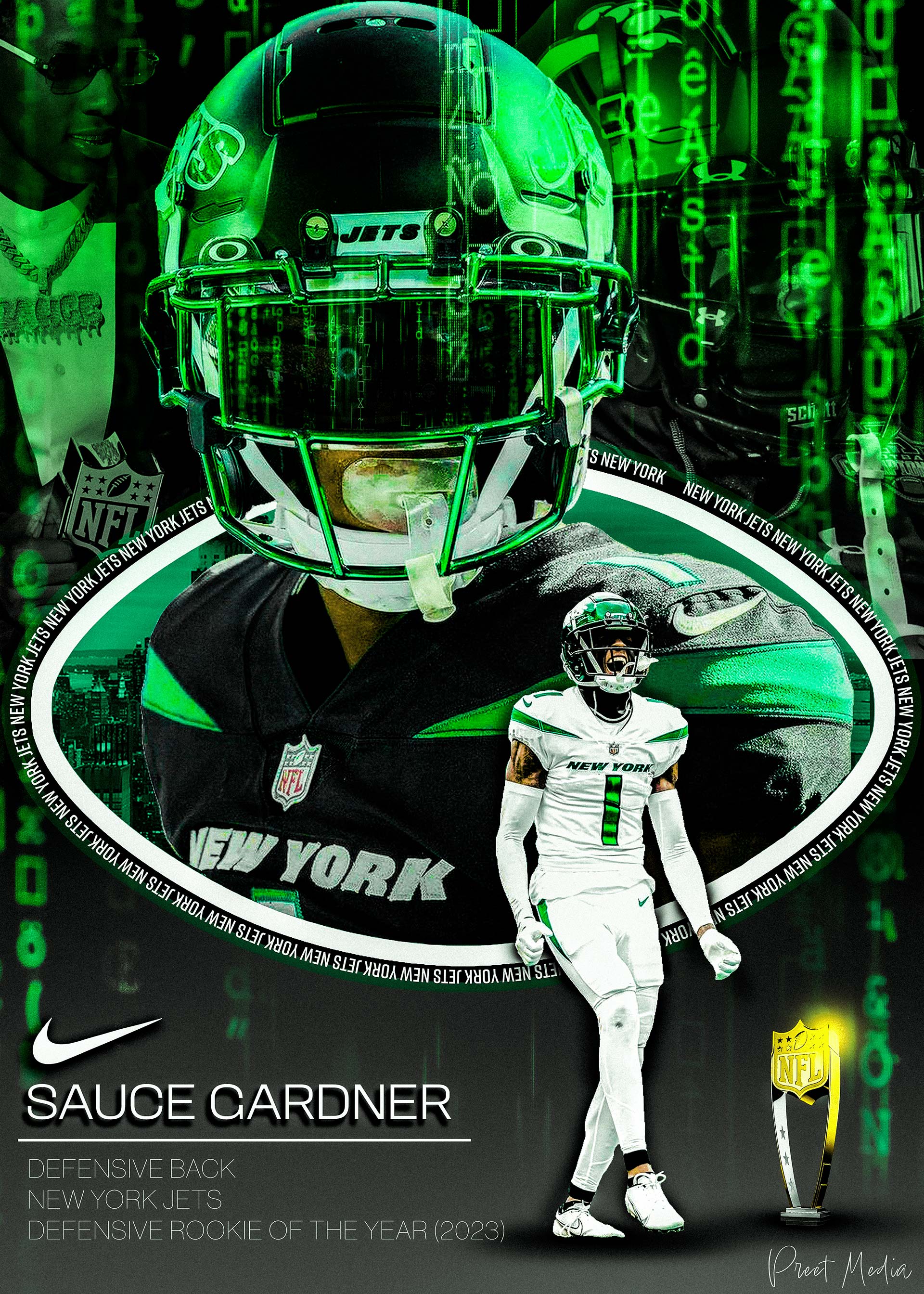 Sauce Gardner Jets Wallpapers - Wallpaper Cave