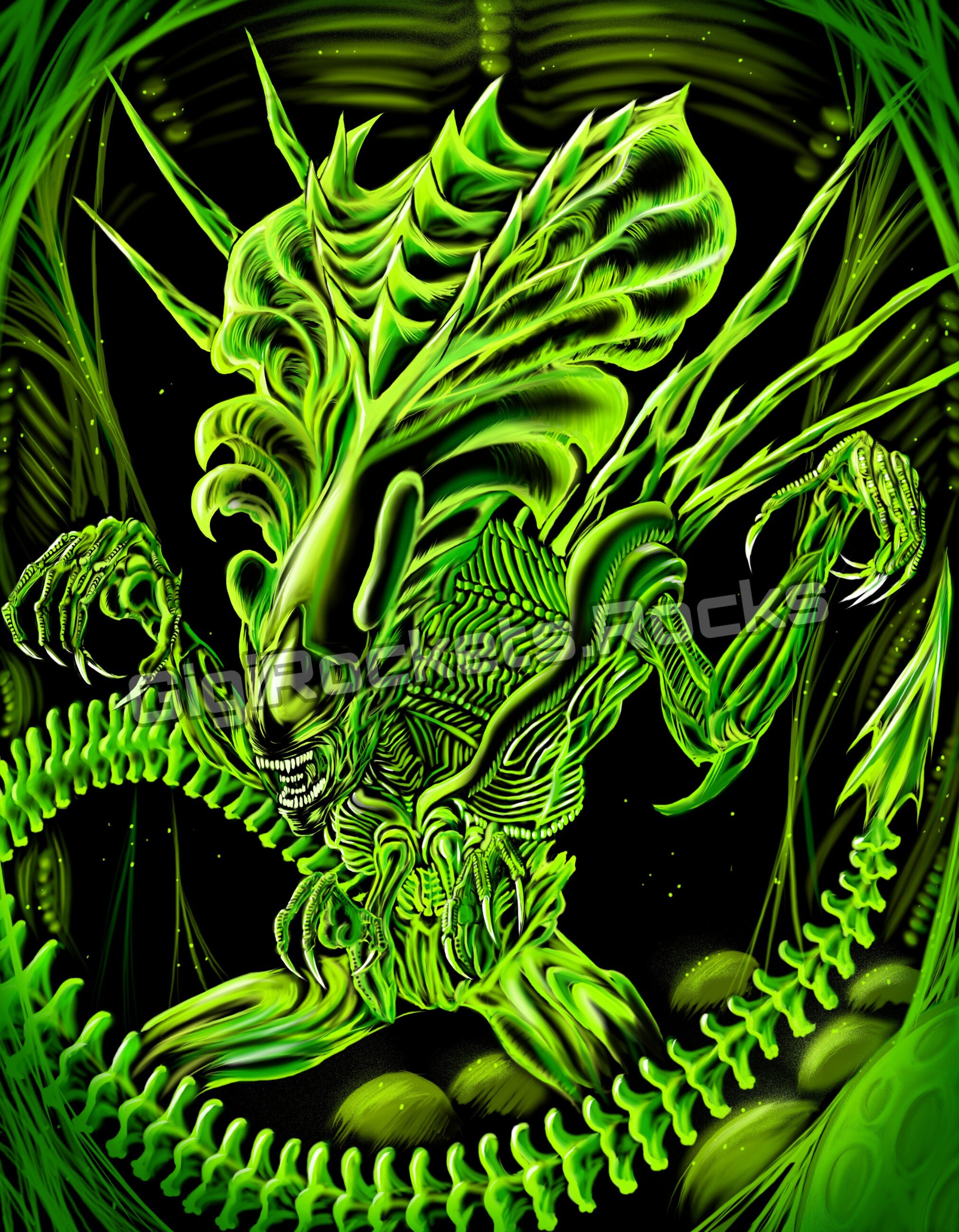 Xenomorph Queen Wallpapers - Wallpaper Cave