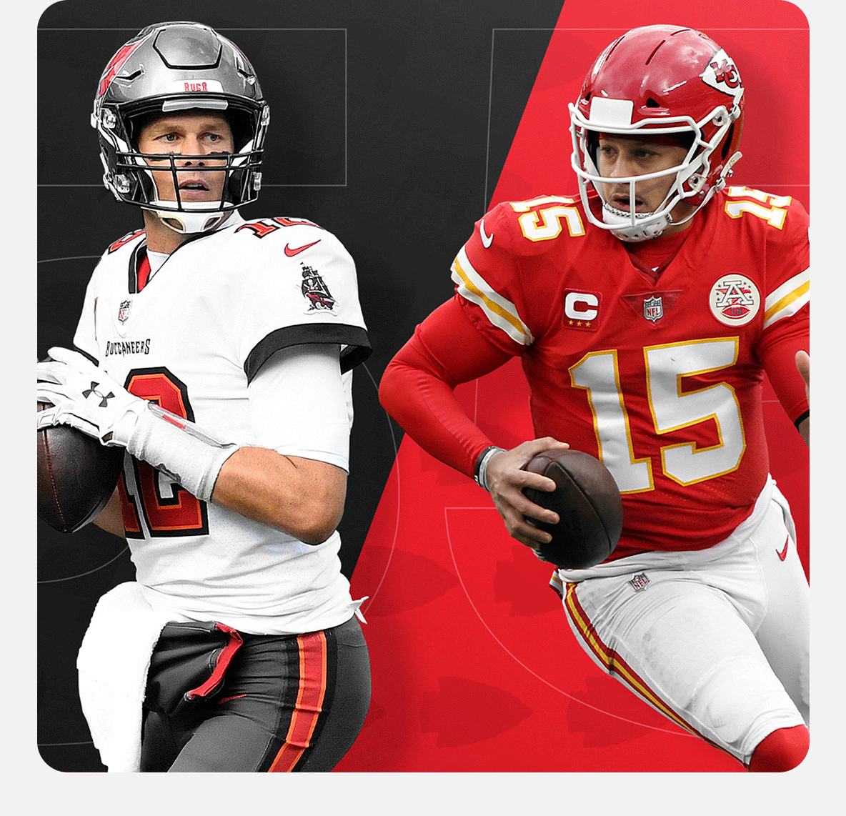 Patrick Mahomes And Tom Brady Wallpapers - Wallpaper Cave