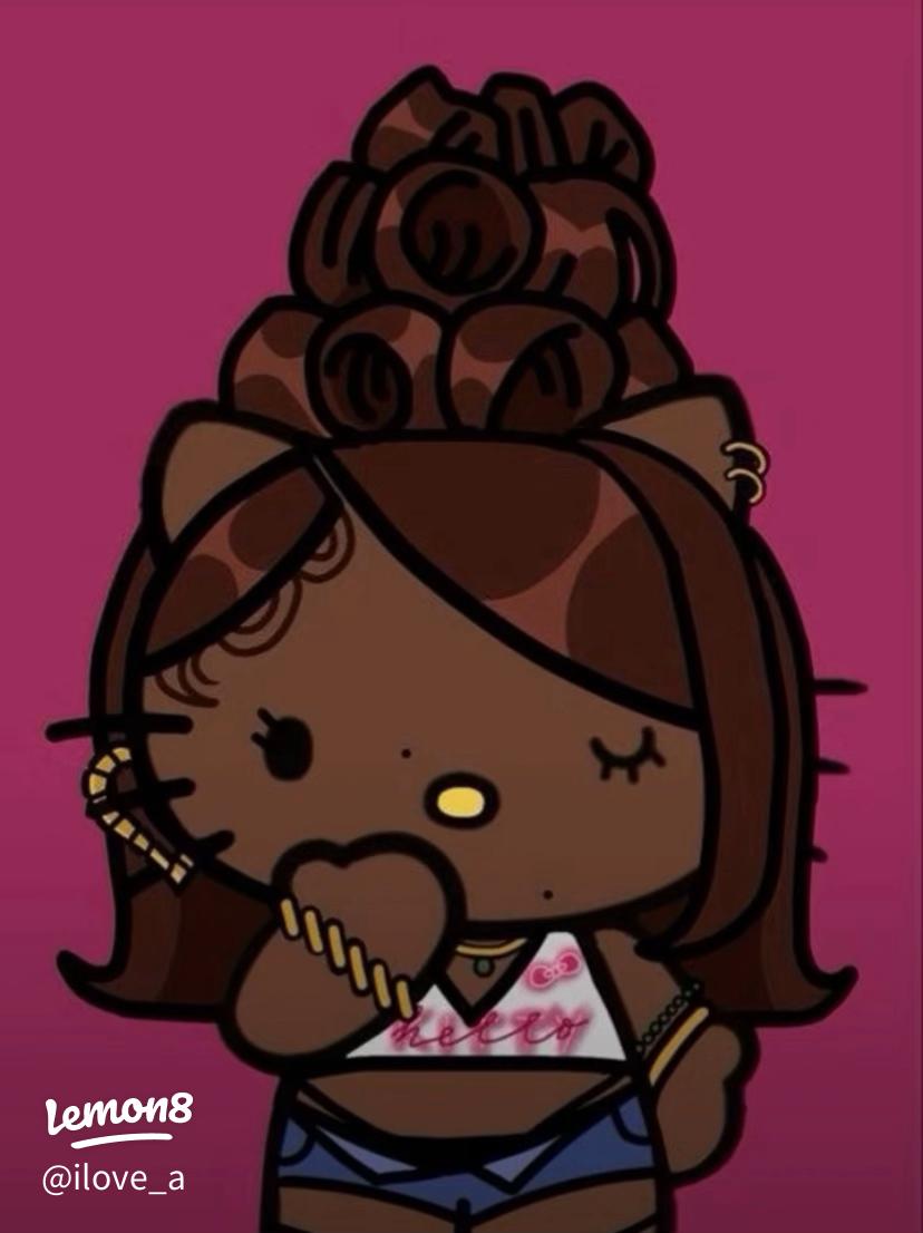 Brown Skin Hello Kitty Wallpapers - Wallpaper Cave