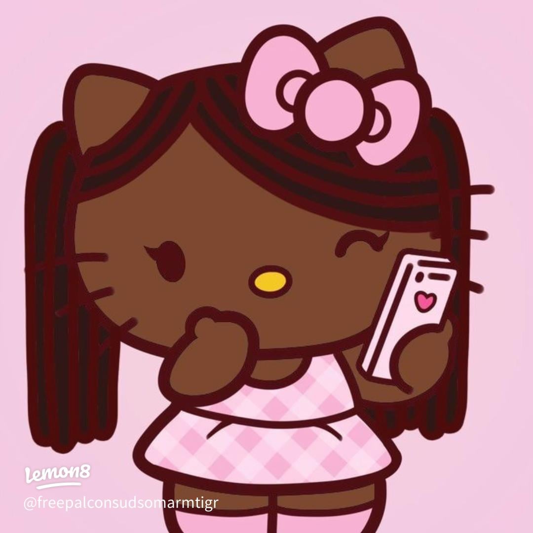 Brown Skin Hello Kitty Wallpapers - Wallpaper Cave