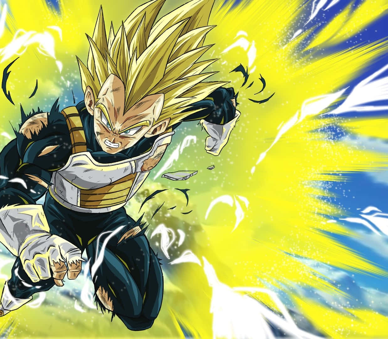 Vegeta Super Saiyan 2 Wallpapers - Wallpaper Cave