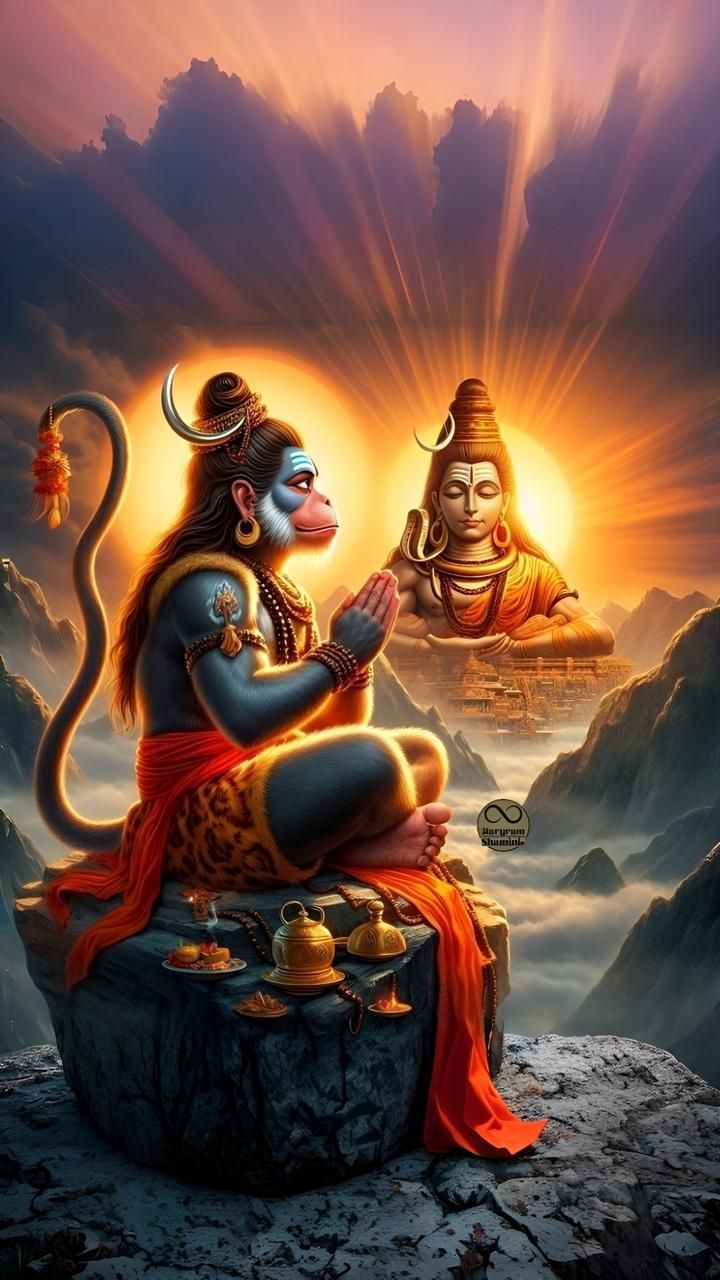 Lord Shiva And Hanuman Wallpapers - Wallpaper Cave