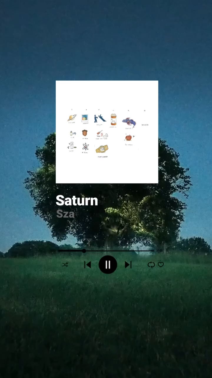 Saturn SZA Wallpapers - Wallpaper Cave