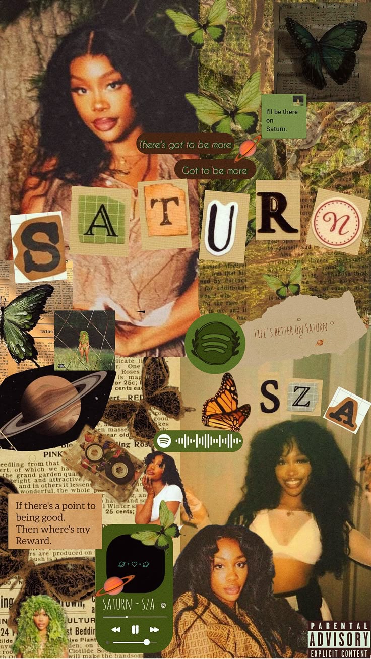 Saturn SZA Wallpapers - Wallpaper Cave