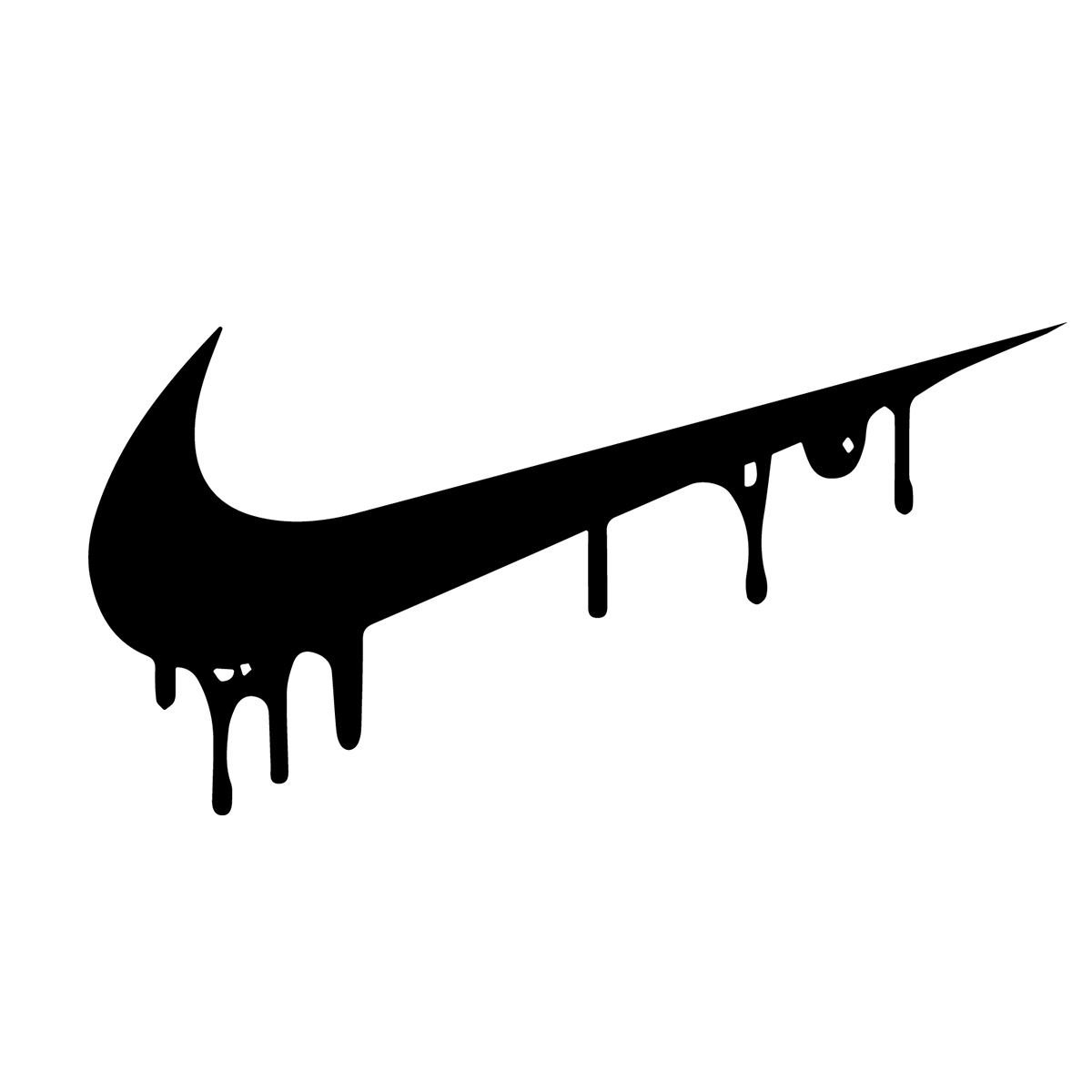 Drippy Nike Logo Wallpapers - Wallpaper Cave