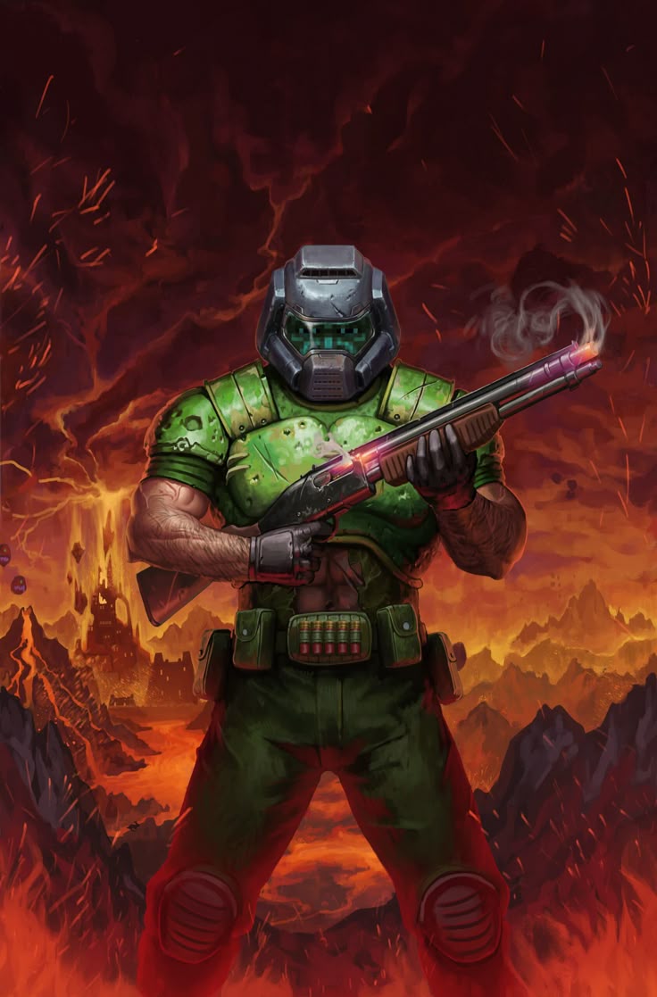 Doomguy Wallpapers - Wallpaper Cave
