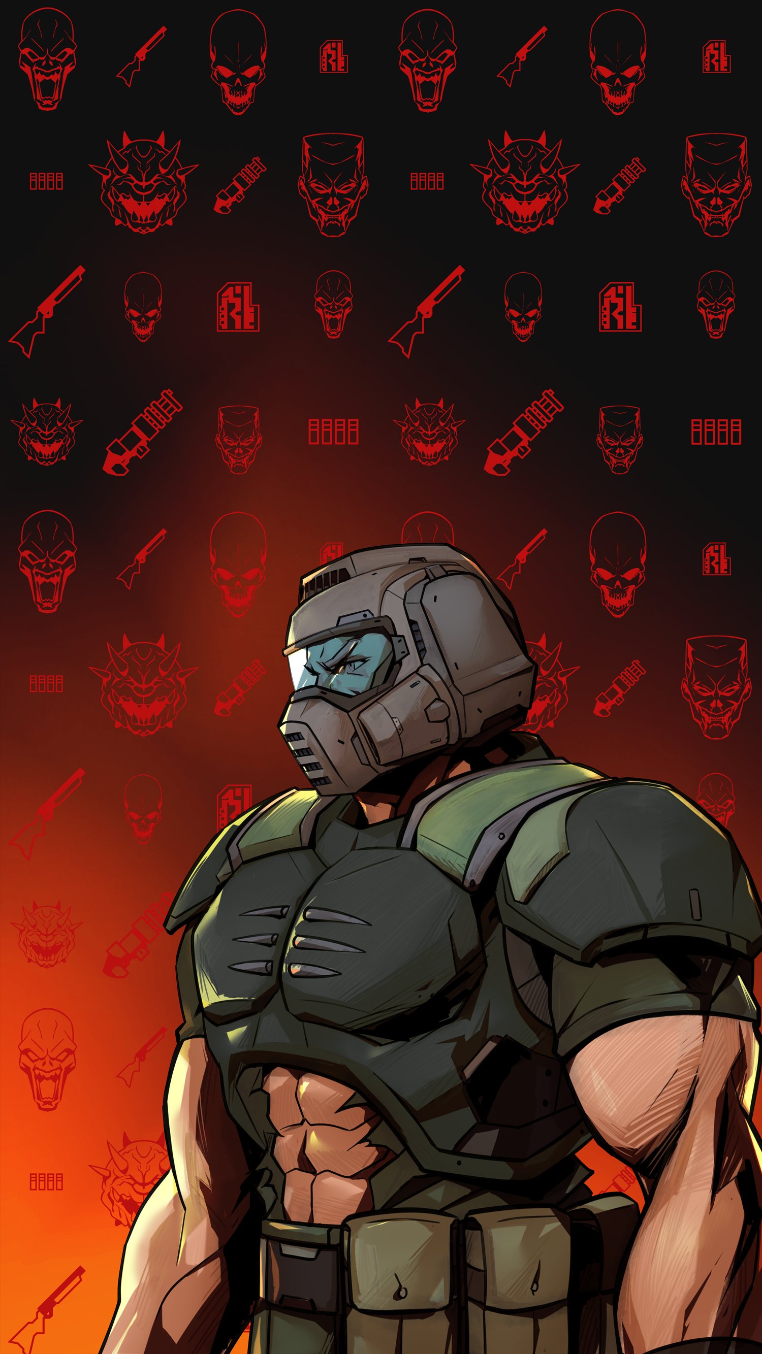 Doomguy Wallpapers - Wallpaper Cave