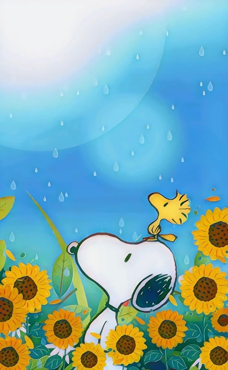 Cute Snoopy Spring Wallpapers - Wallpaper Cave