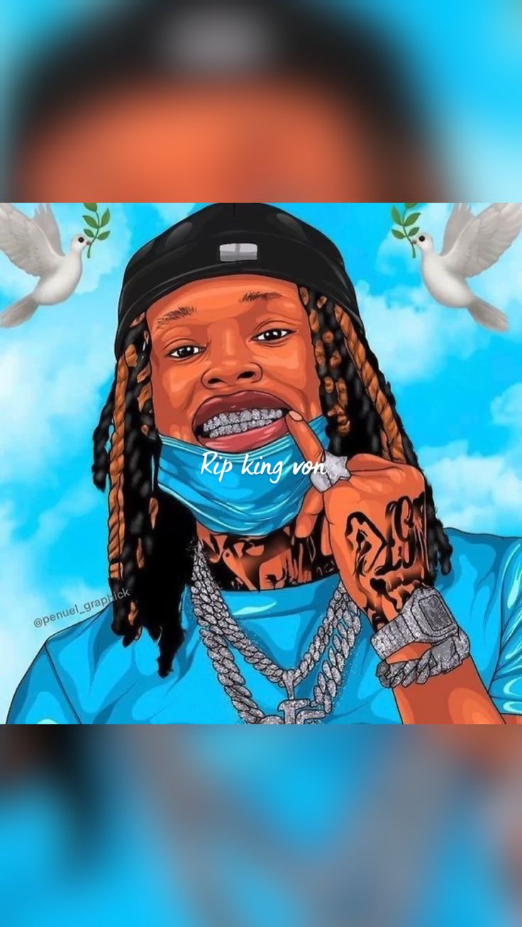 Animated King Von Wallpapers - Wallpaper Cave