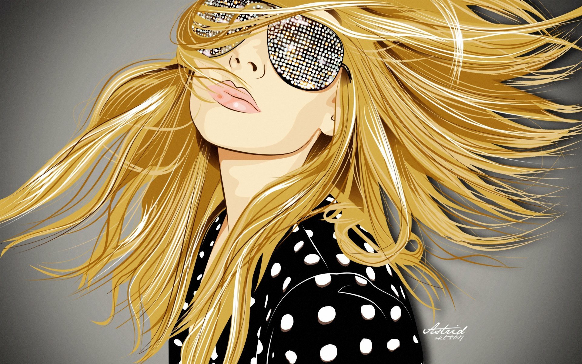 Blonde Girl Drawing Wallpapers - Wallpaper Cave