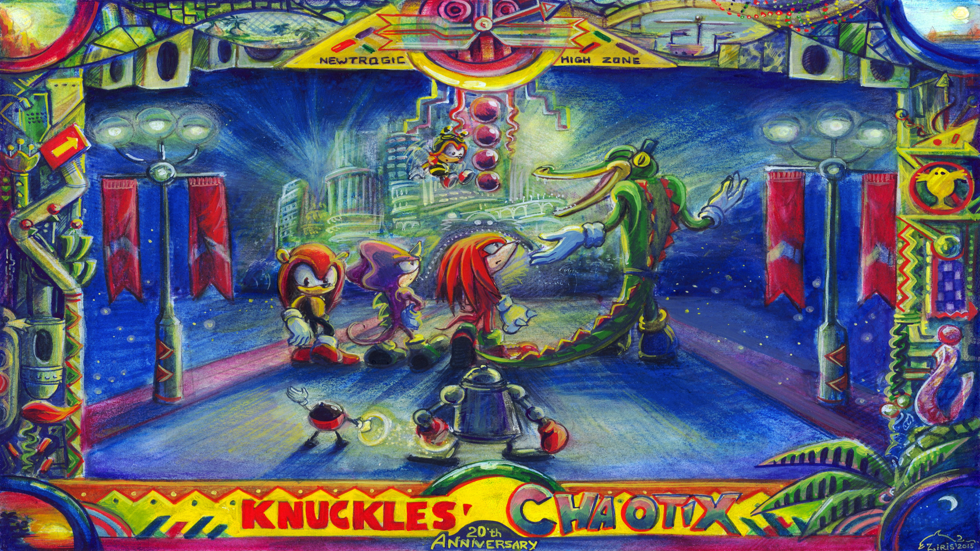 Knuckles' Chaotix Wallpapers - Wallpaper Cave