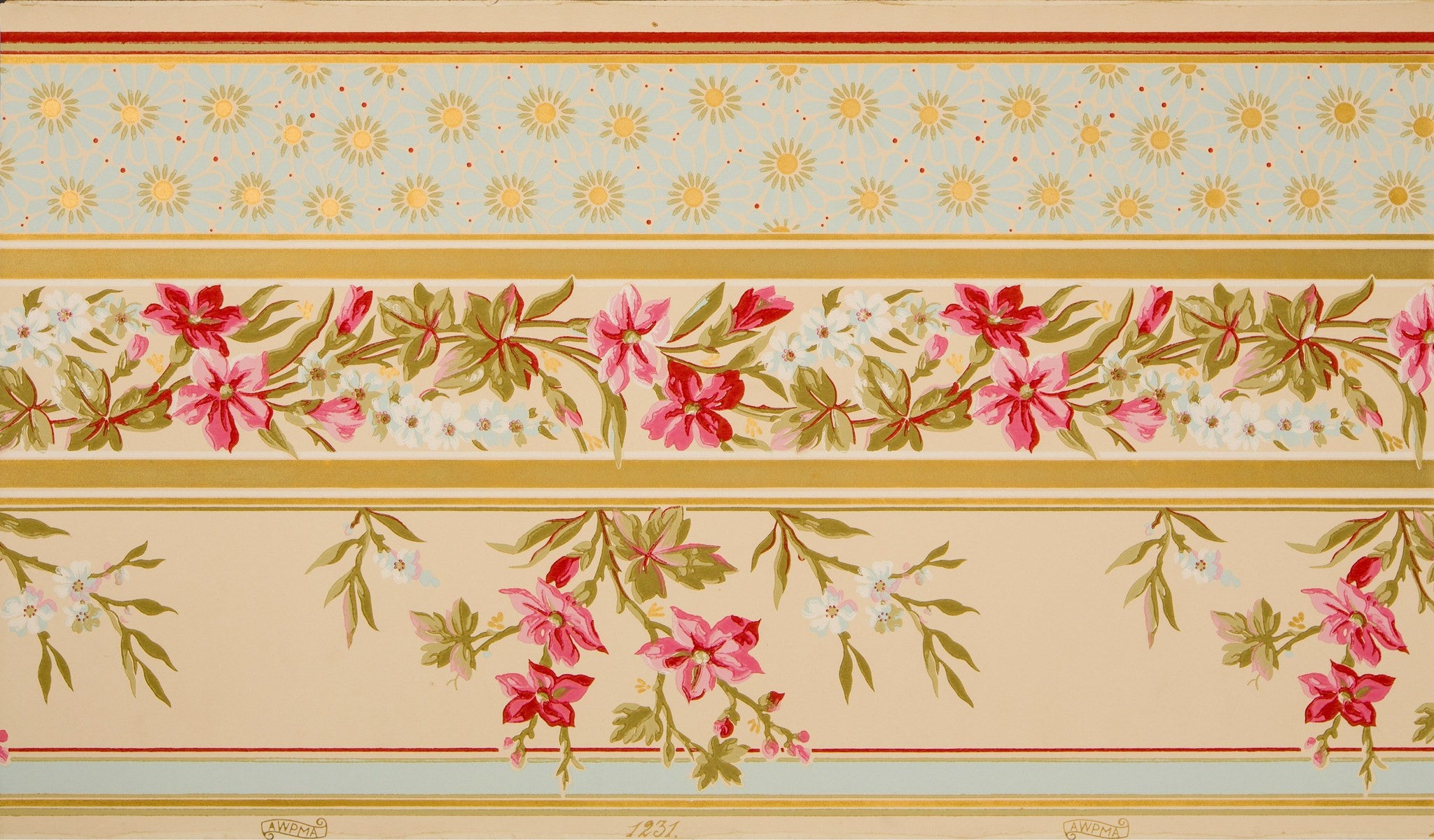 Pink And Gold Border Wallpapers - Wallpaper Cave