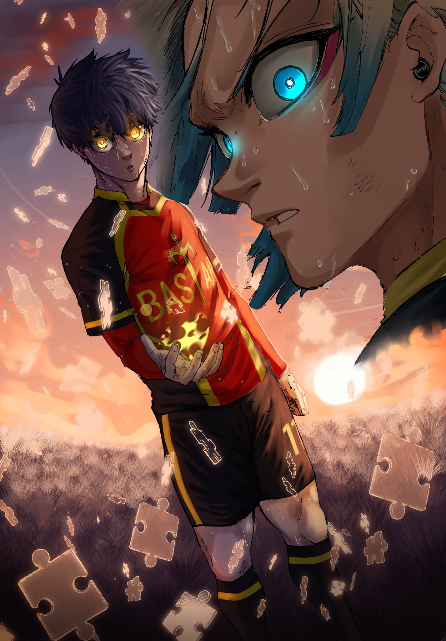 Kaiser And Isagi Wallpapers - Wallpaper Cave