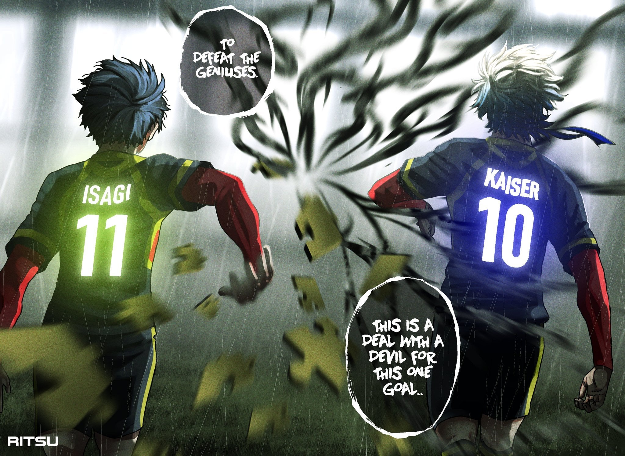 Kaiser And Isagi Wallpapers - Wallpaper Cave