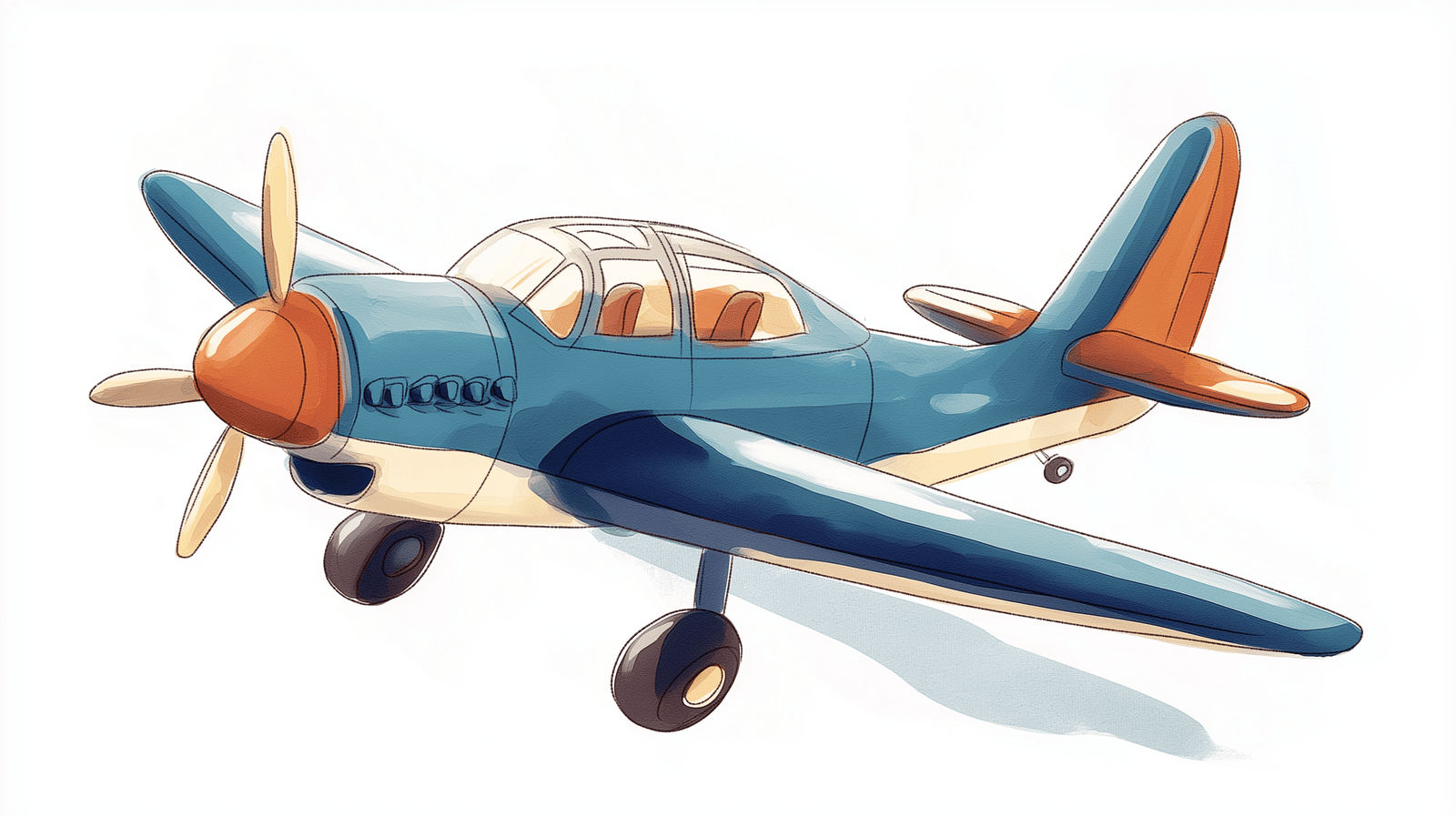 Cartoon Plane Wallpapers - Wallpaper Cave