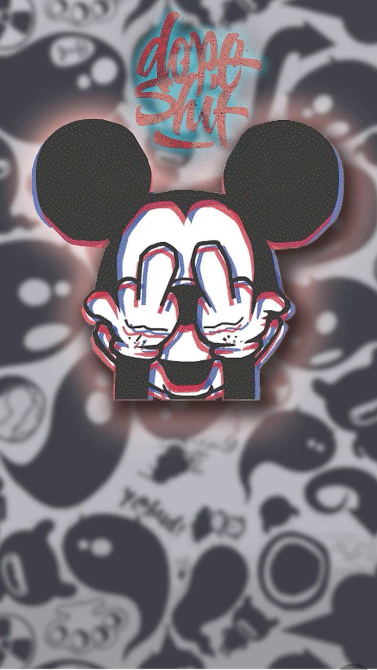Mickey Mouse Drip 4k Wallpapers - Wallpaper Cave