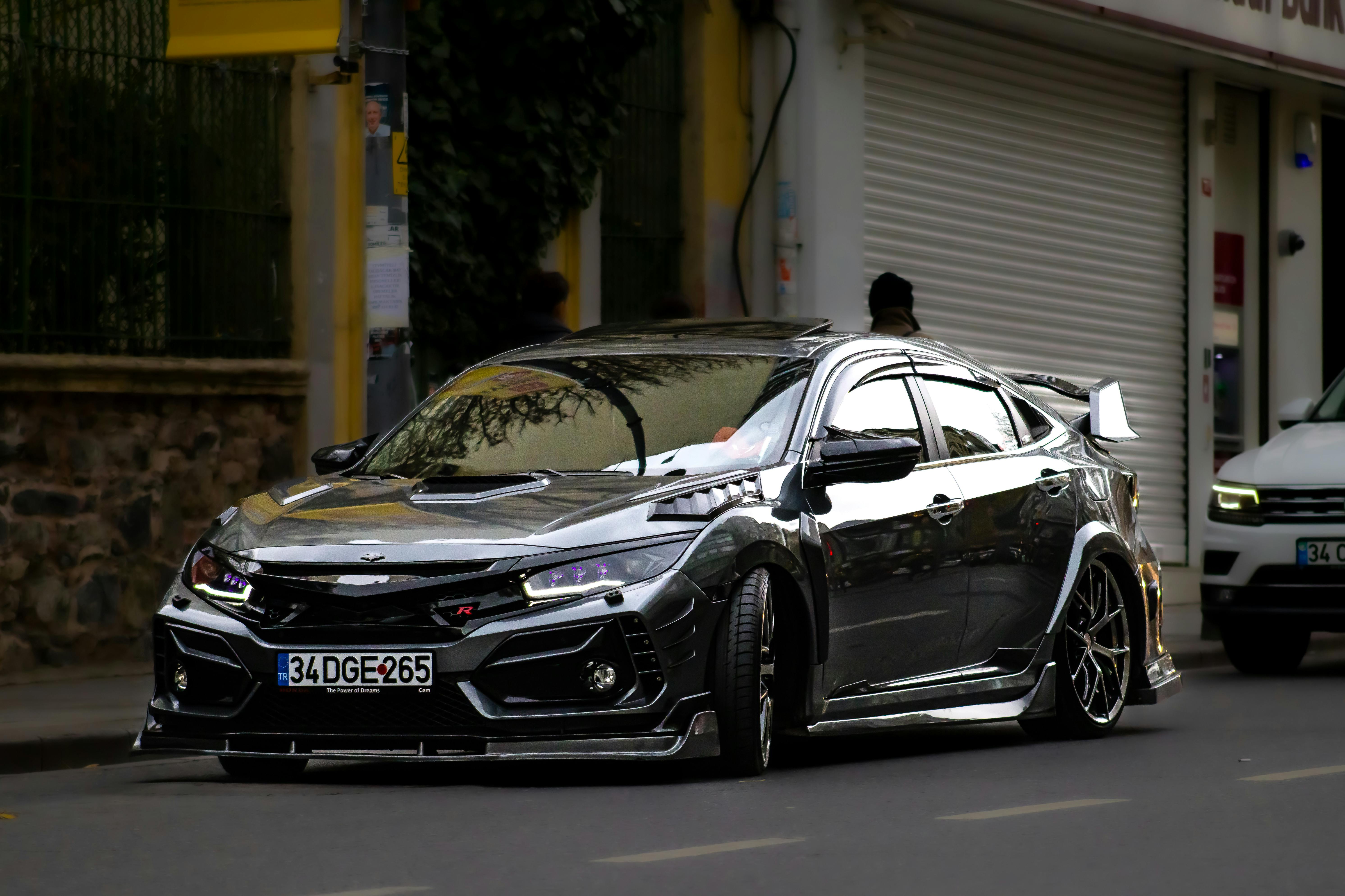 Black Honda Civic Type R Desktop Wallpapers - Wallpaper Cave