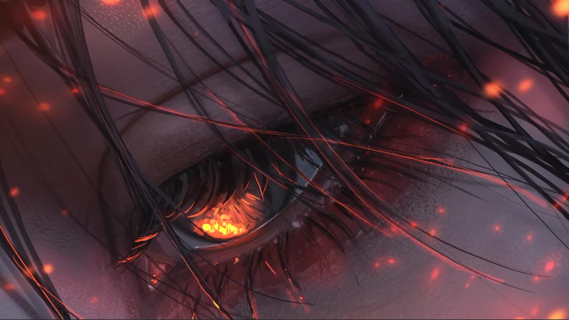 Anime Glowing Eyes Wallpapers - Wallpaper Cave