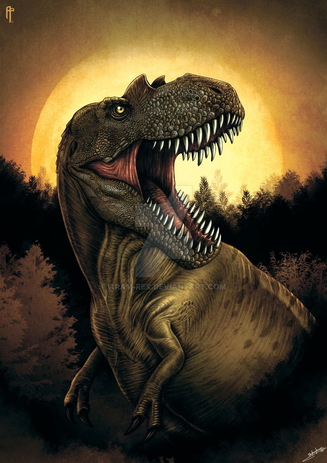 Scary Dinosaur Wallpapers - Wallpaper Cave