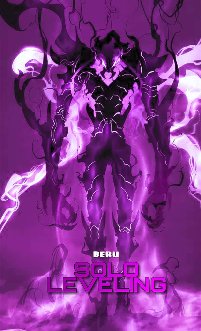 Solo Leveling Purple Wallpapers - Wallpaper Cave