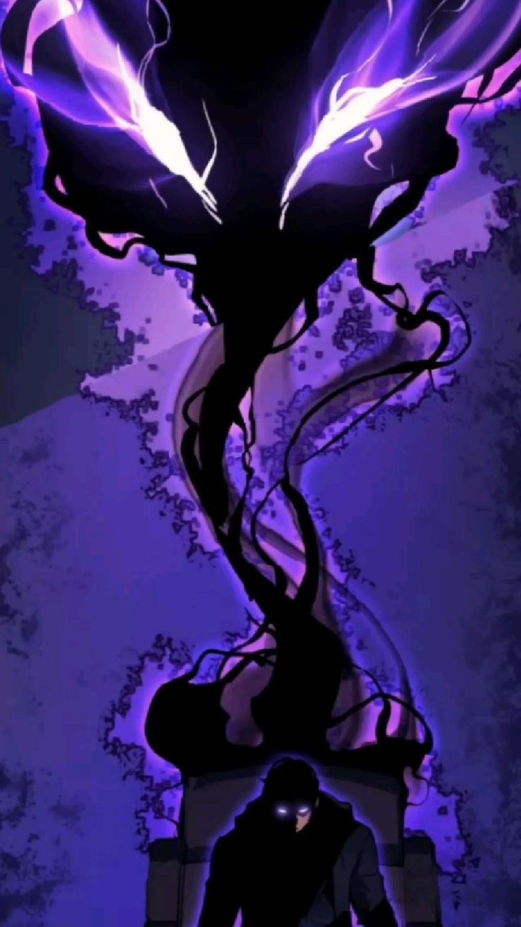 Solo Leveling Purple Wallpapers - Wallpaper Cave