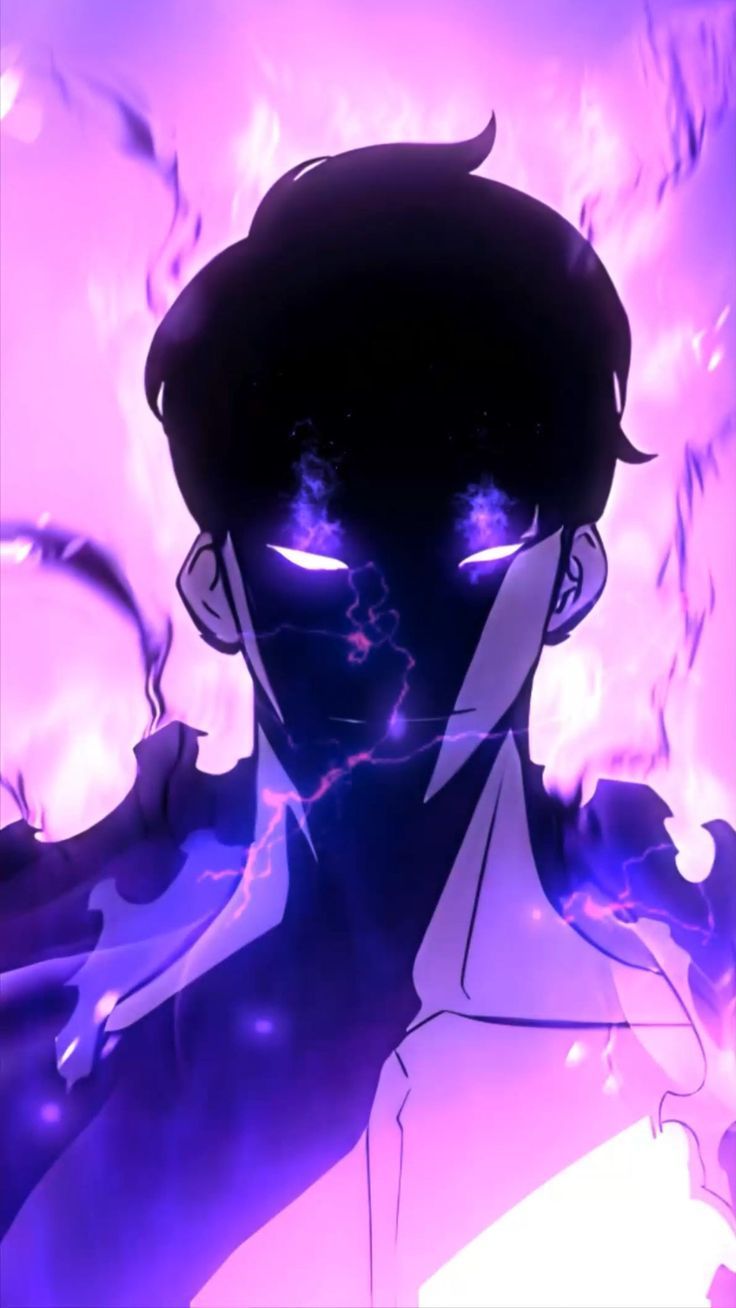 Solo Leveling Purple Wallpapers - Wallpaper Cave