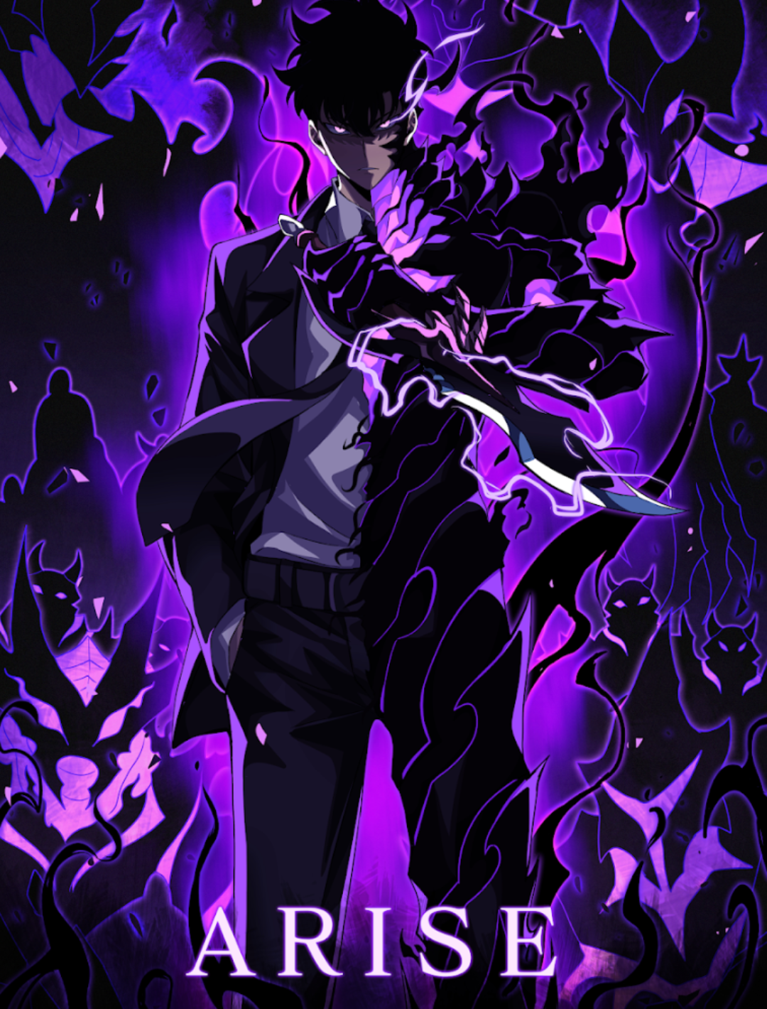 Solo Leveling Purple Wallpapers - Wallpaper Cave