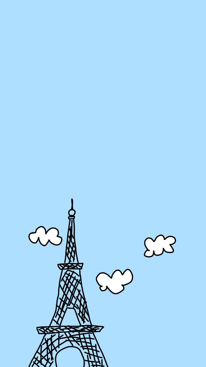 Paris Cartoon Wallpapers - Wallpaper Cave
