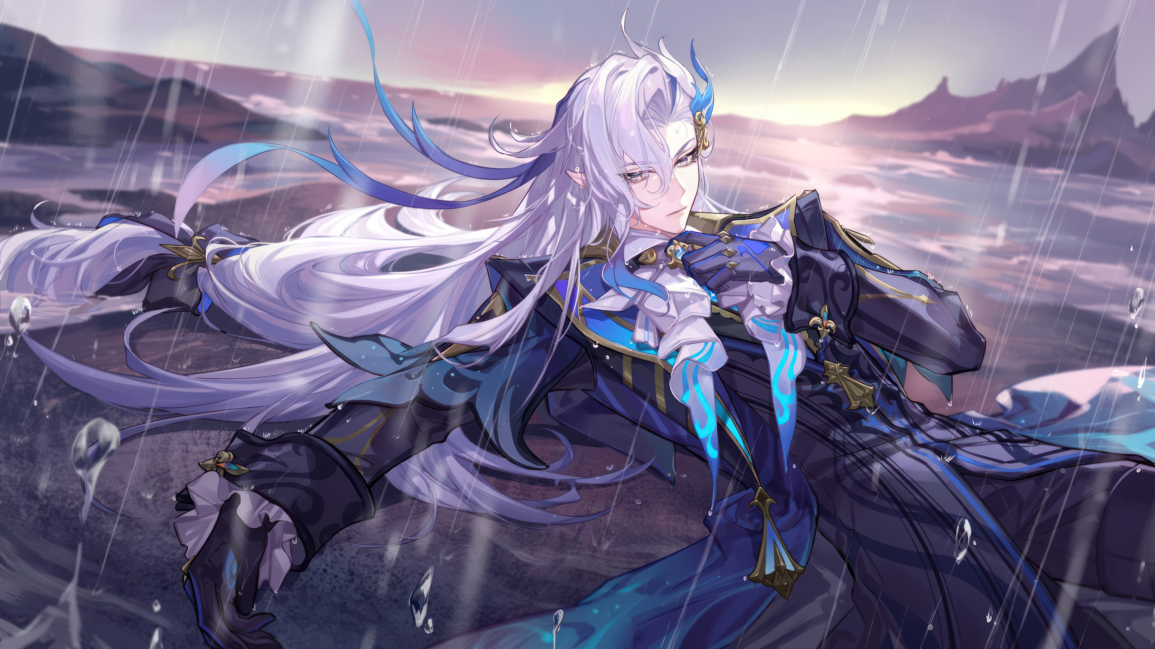 Genshin Impact Neuvillette Wallpapers - Wallpaper Cave