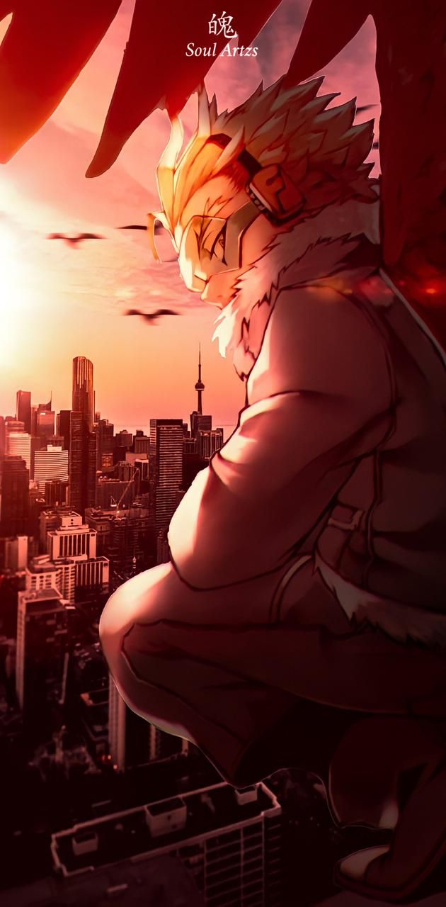 Hawks MHA iPhone Wallpapers - Wallpaper Cave