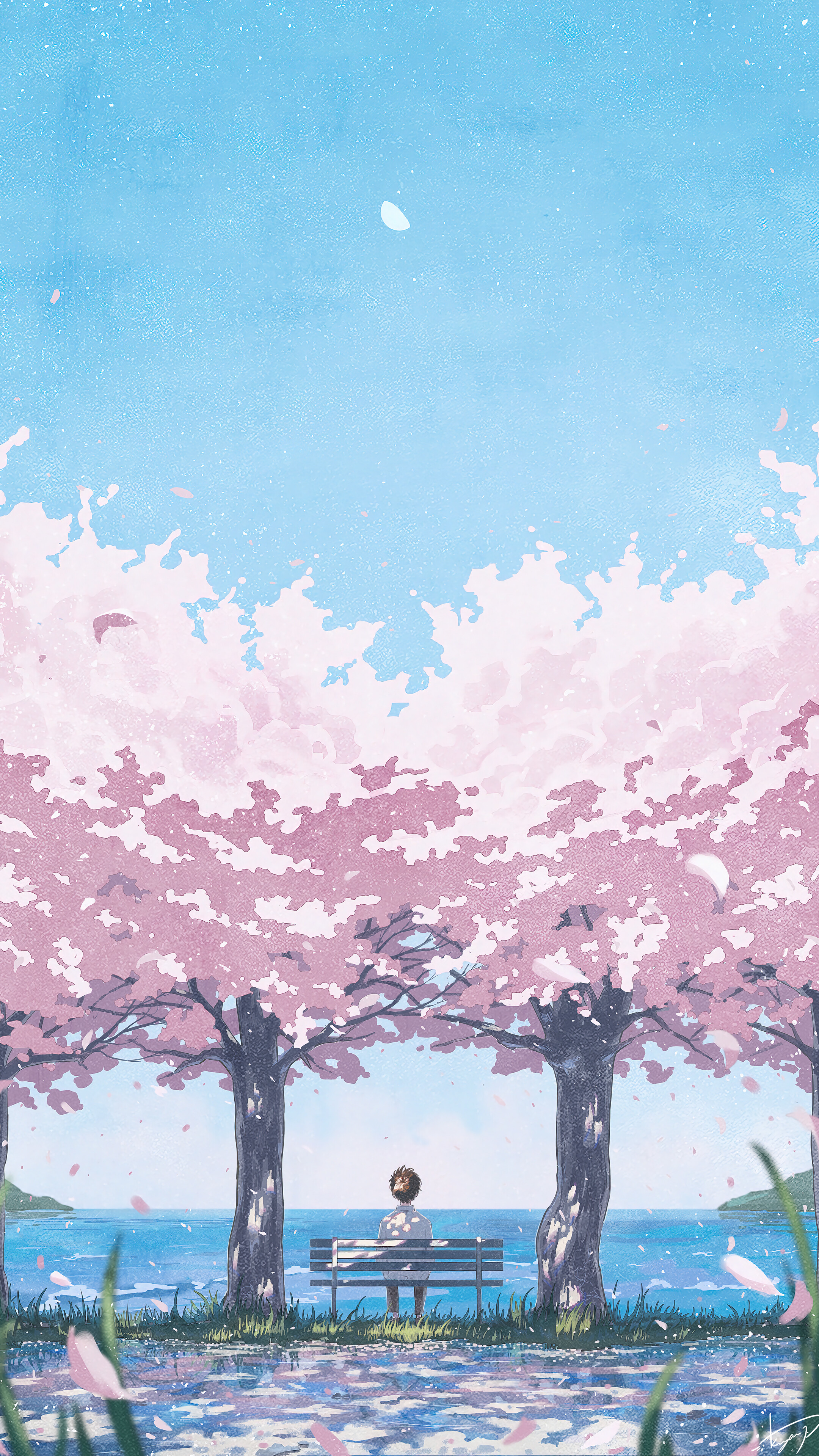 Anime Scenary iPhone Wallpapers - Wallpaper Cave