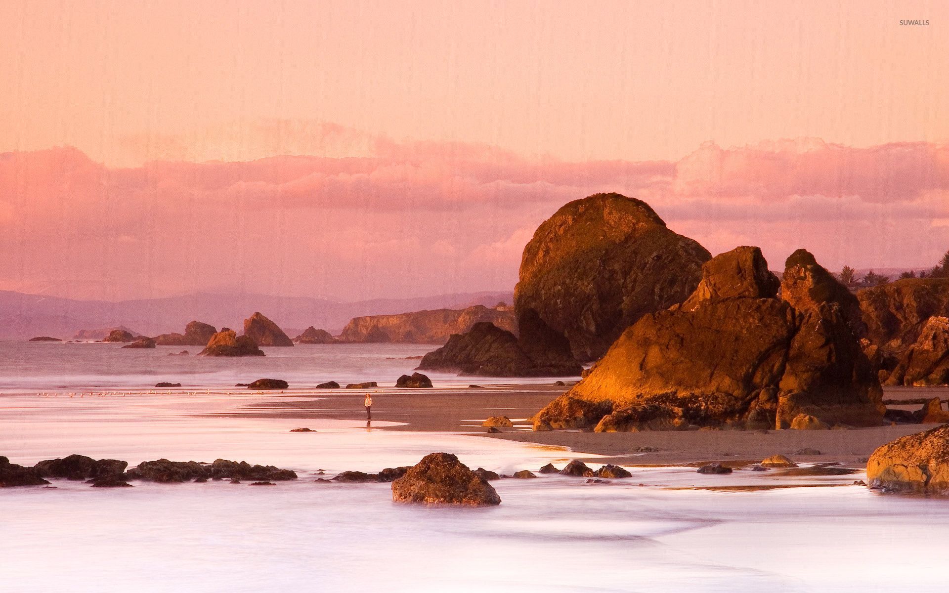 Pink Sunset Desktop Wallpapers - Wallpaper Cave