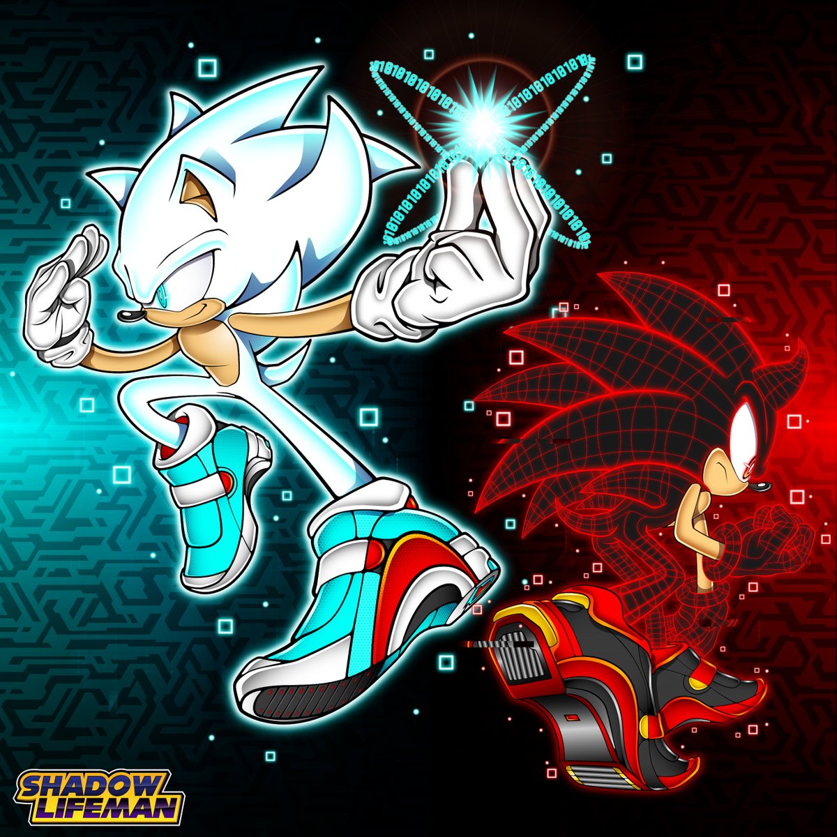 Sonic Cyber Corruption Wallpapers - Wallpaper Cave