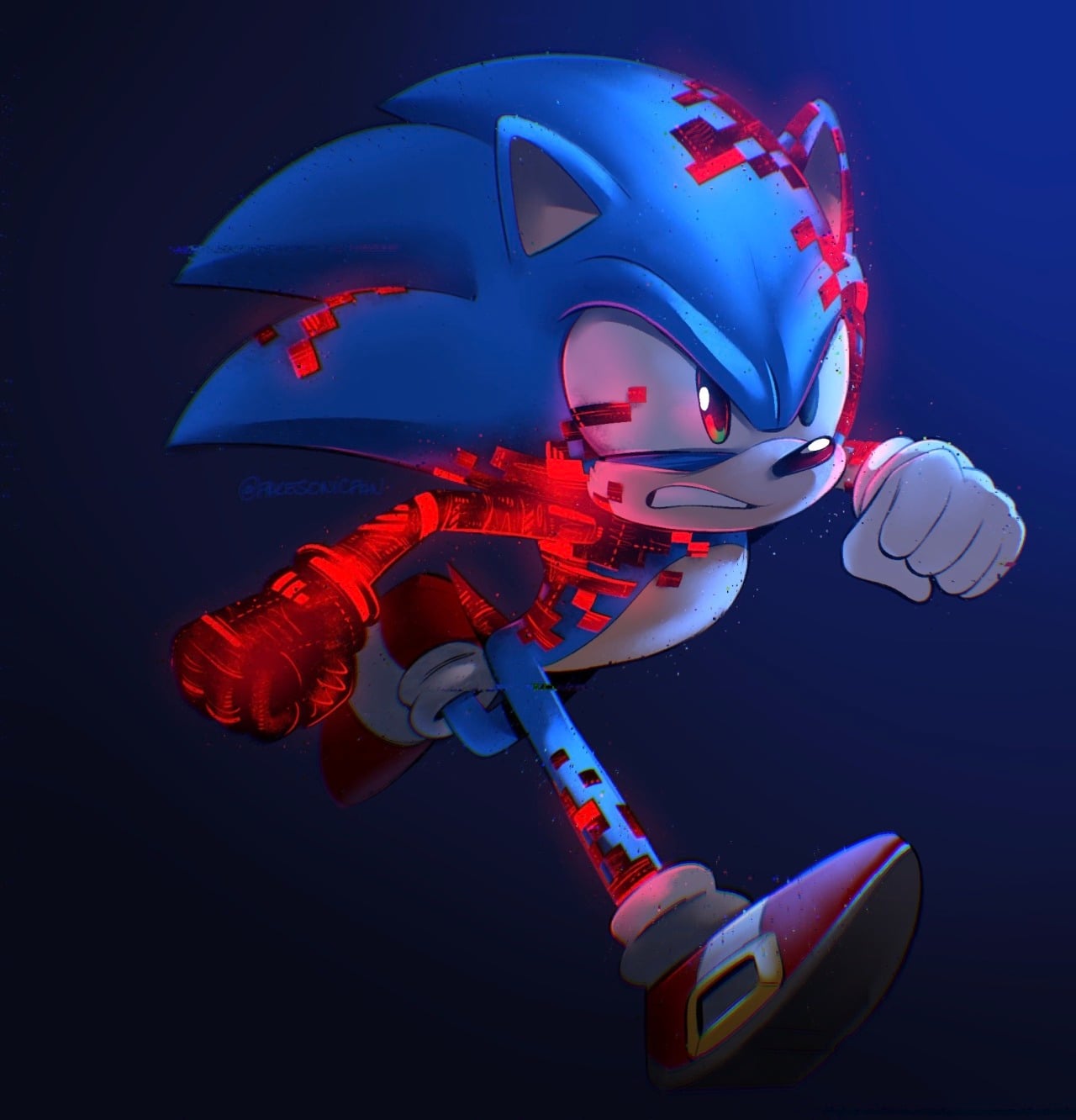 Sonic Cyber Corruption Wallpapers - Wallpaper Cave