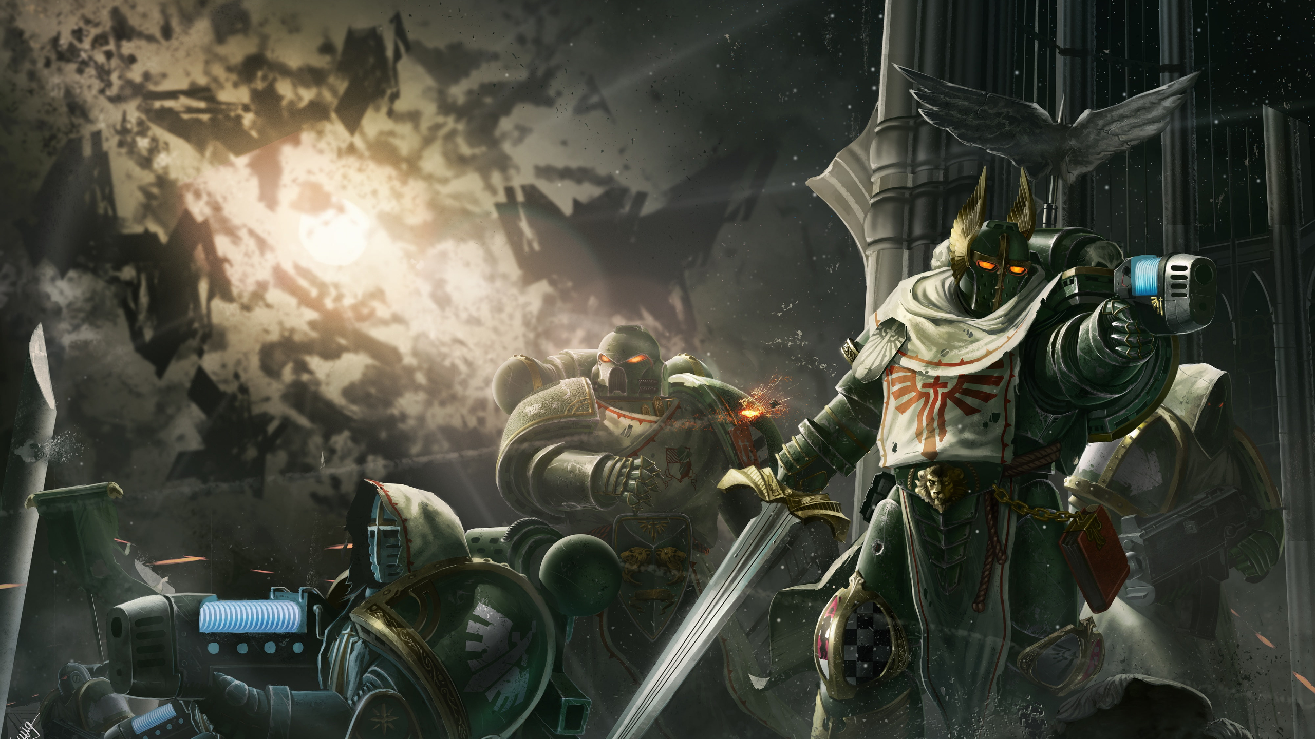 Warhammer Dark Angels Wallpapers - Wallpaper Cave