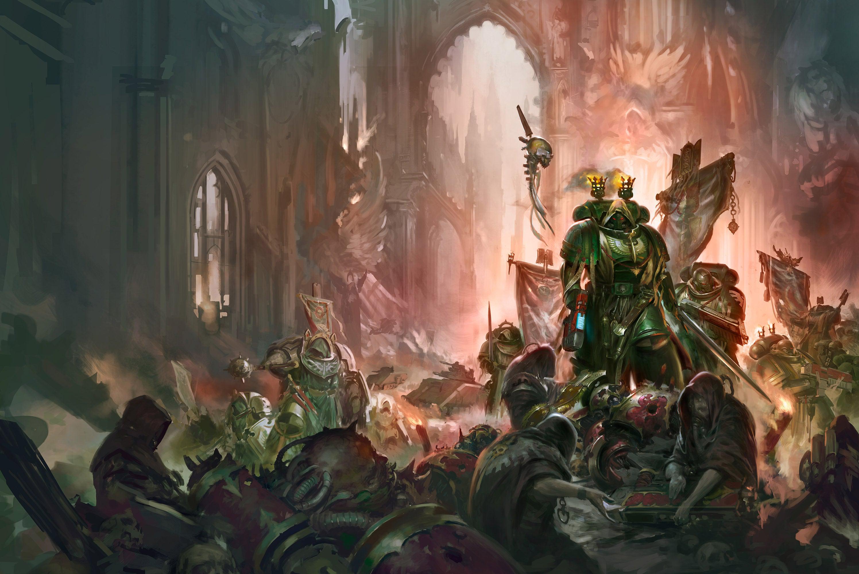 Warhammer Dark Angels Wallpapers - Wallpaper Cave