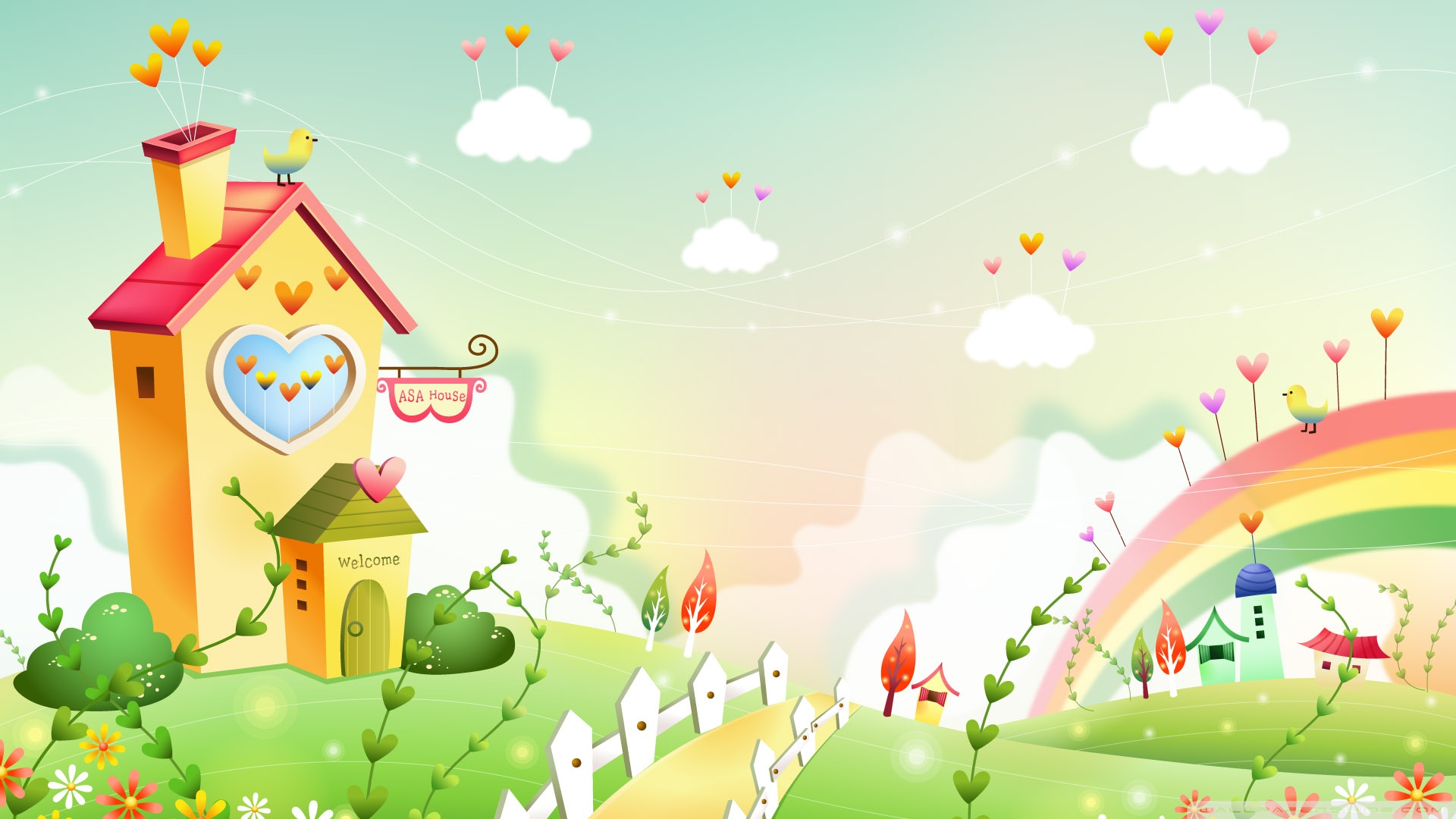 Cute Spring Landscape Wallpapers - Wallpaper Cave