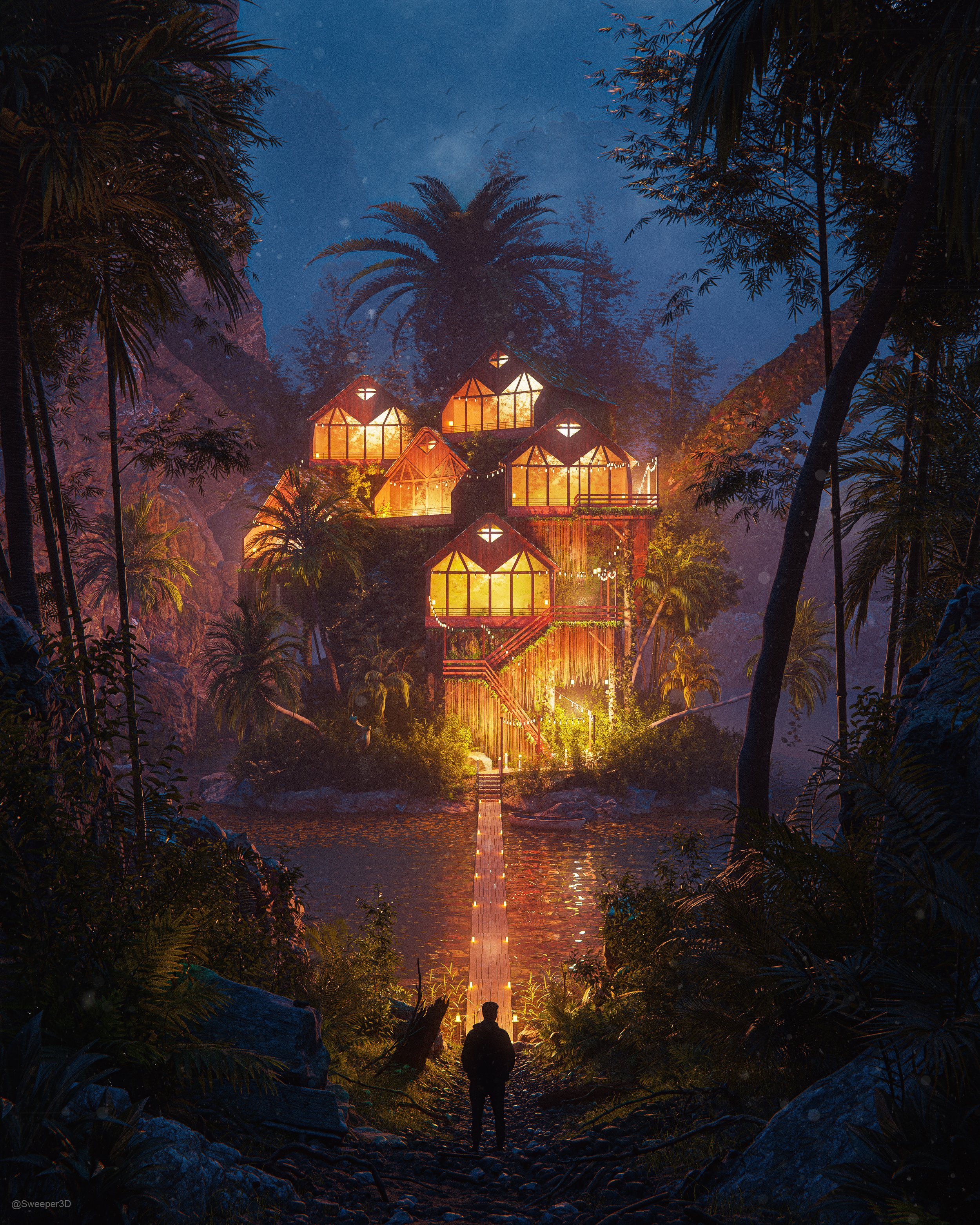 Tree House 4k Wallpapers - Wallpaper Cave