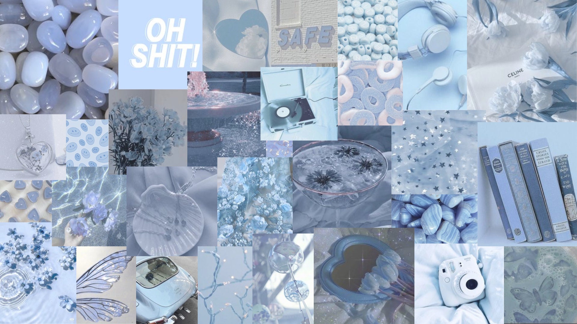 Cute Blue Desktop Wallpapers - Wallpaper Cave