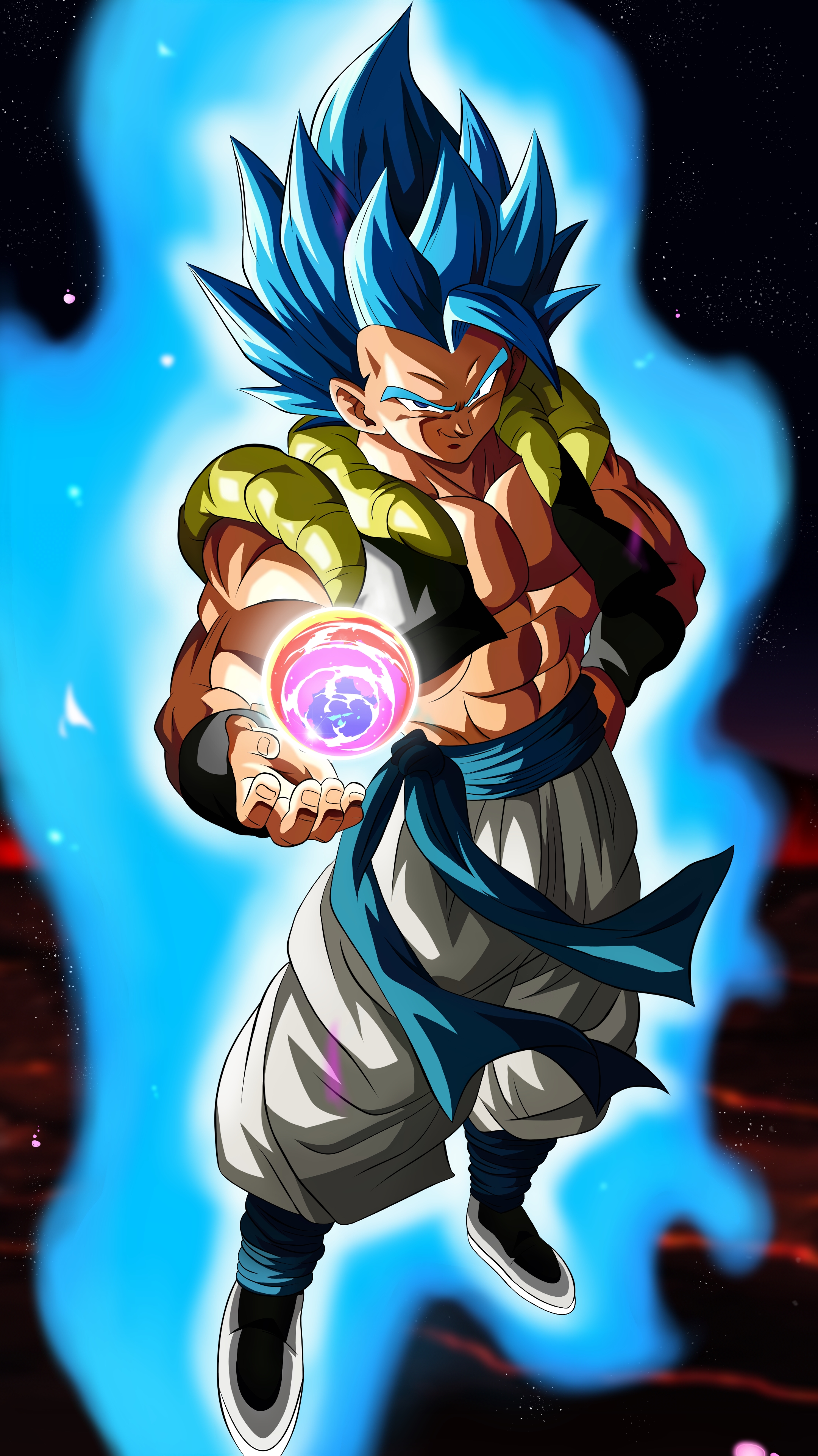 SSJB Gogeta Wallpapers - Wallpaper Cave