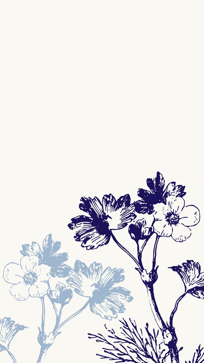 Blue Flowers Phone Wallpapers - Wallpaper Cave