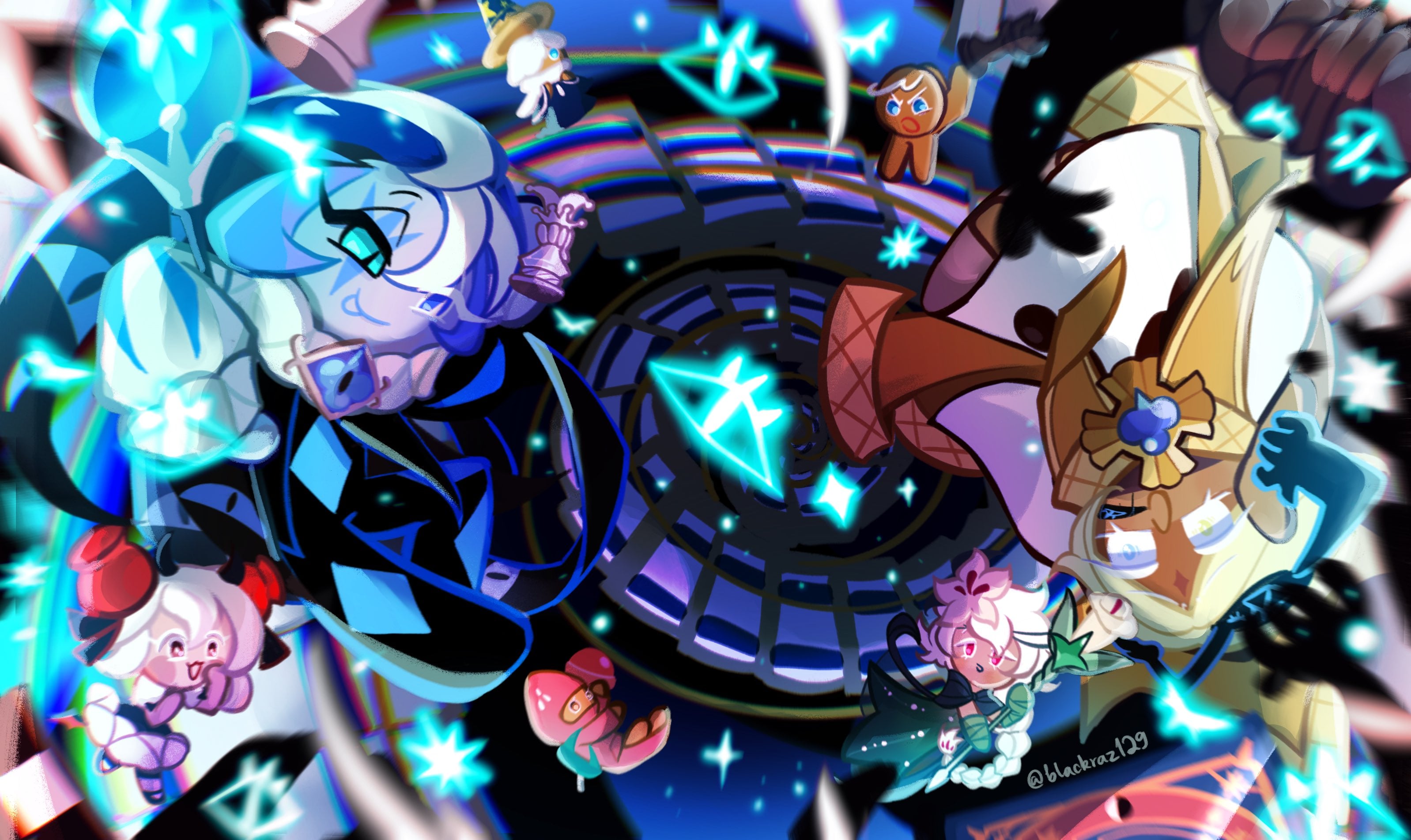 Cookie Run Kingdom Shadow Milk Cookie Computer - Wallpaper Cave