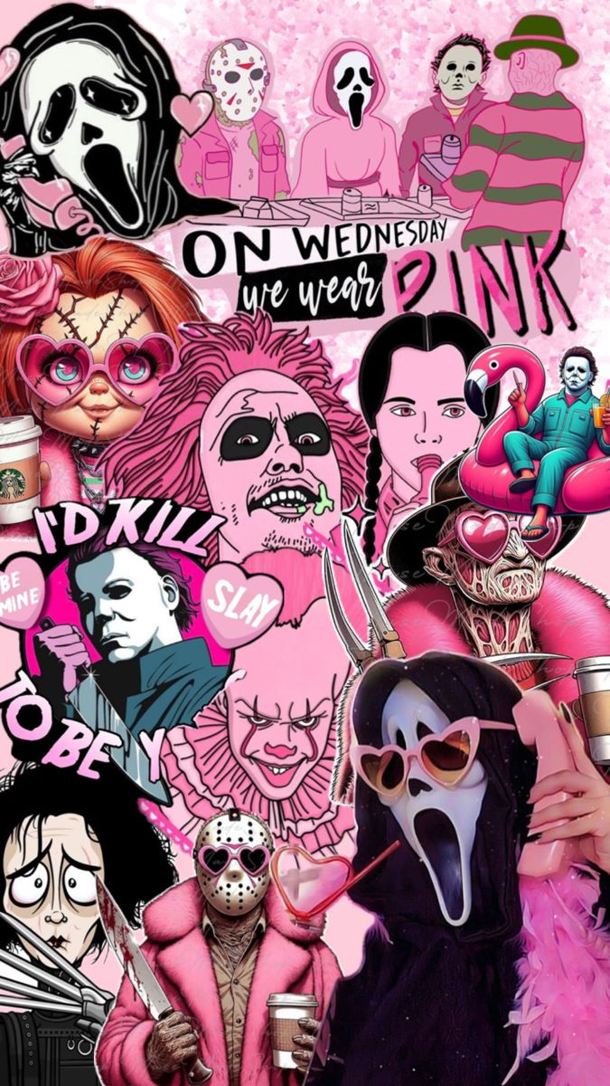 Pink Horror Wallpapers - Wallpaper Cave