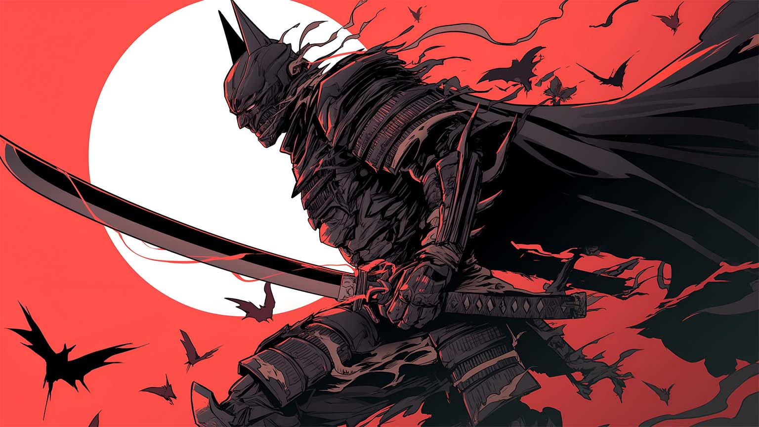 Samurai Batman Wallpapers - Wallpaper Cave